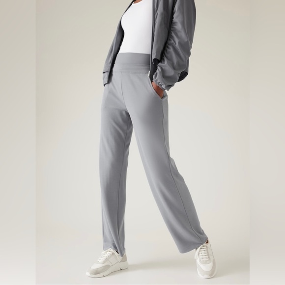 Athleta | Pants & Jumpsuits | Athleta Seasoft Pant Nwt Longer Wide Leg ...